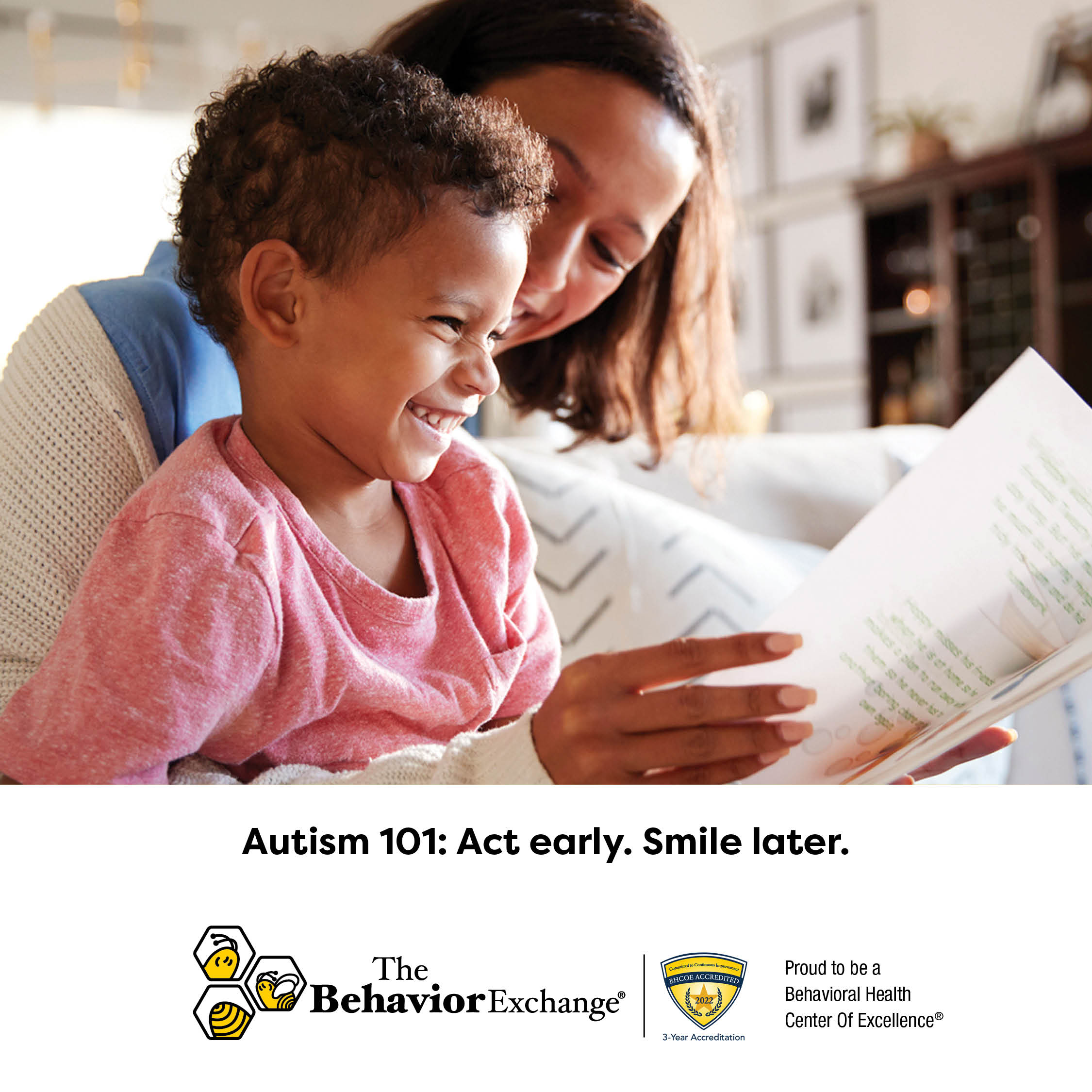 Autism 101: Act early. Smile later. - The Behavior Exchange